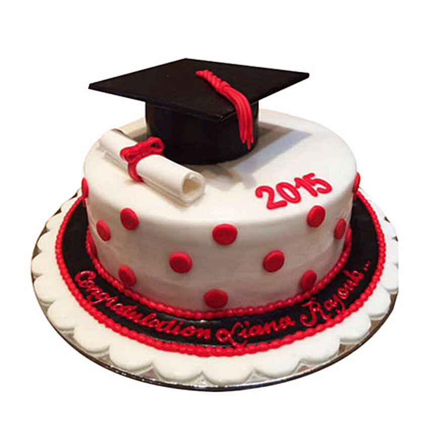 Online Convocation Degree Cake Gift Delivery in UAE - FNP