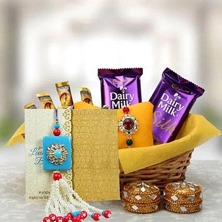 Online Rakhi Lumba Set Gift Delivery in UAE - FNP