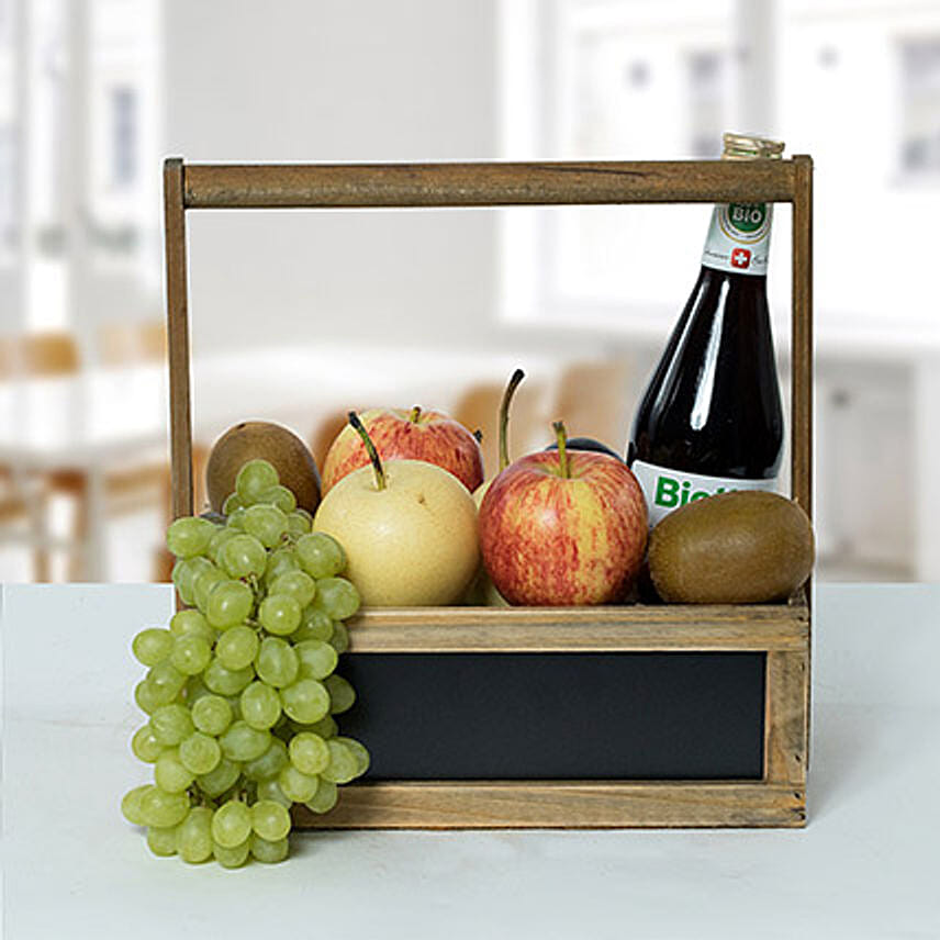 Online Fruits N Organic Juice Hamper Gift Delivery in UAE - FNP