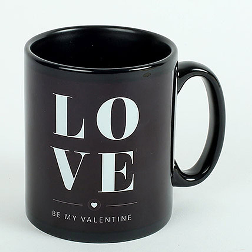 Online Black Ceramic Love Mug Gift Delivery in UAE - FNP