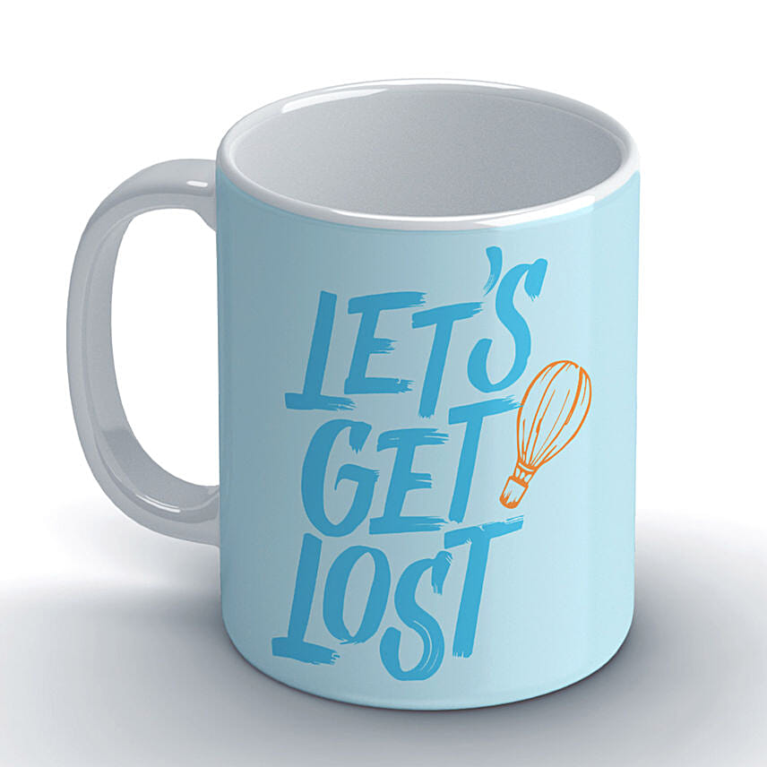Online Travel Lets get lost Coffee Mug Gift Delivery in UAE - FNP