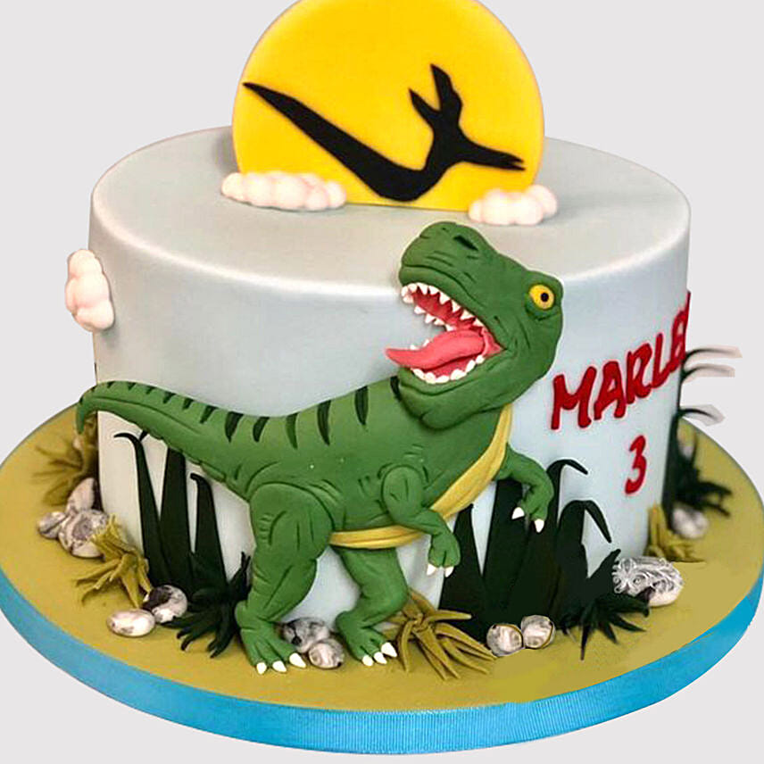 Online Dinosaur Cake | Dinosaur Birthday Cake - Ferns N Petals