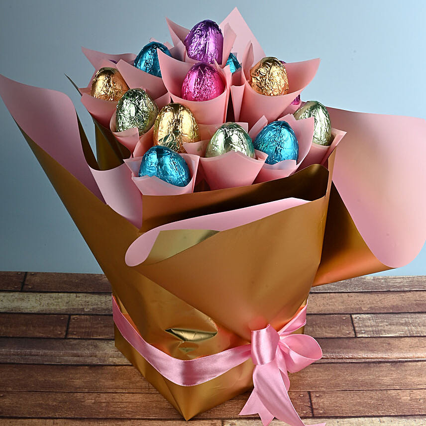 Online Luxury Easter Eggs Bouquet Gift Delivery in UAE - FNP