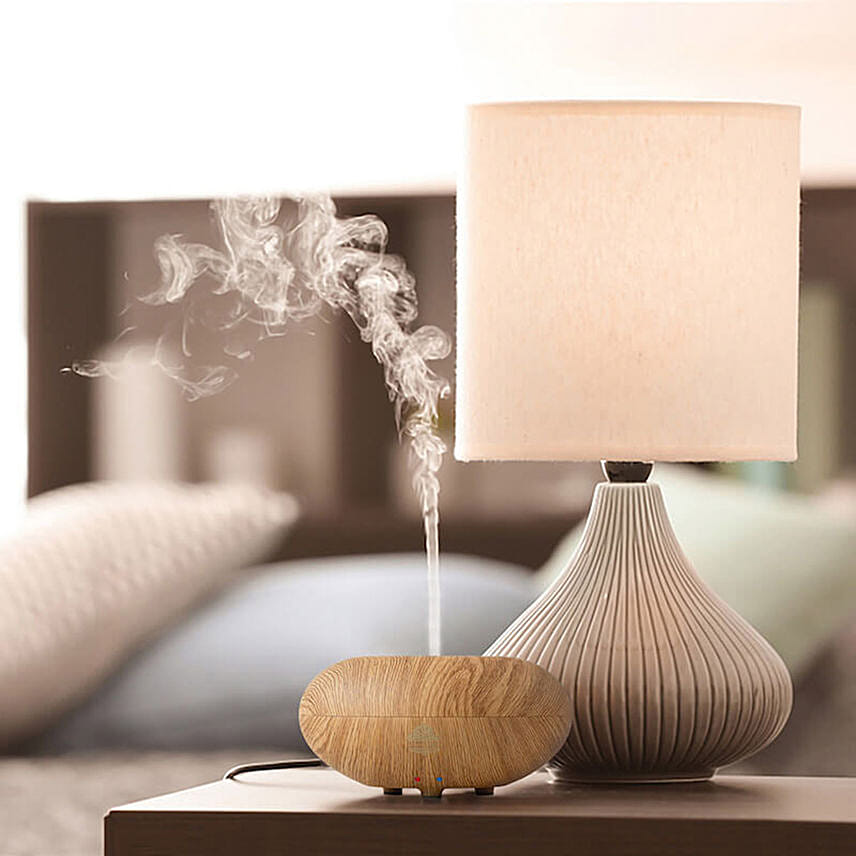 Online Compact Light Wooden Texture Diffuser Gift Delivery in UAE - FNP