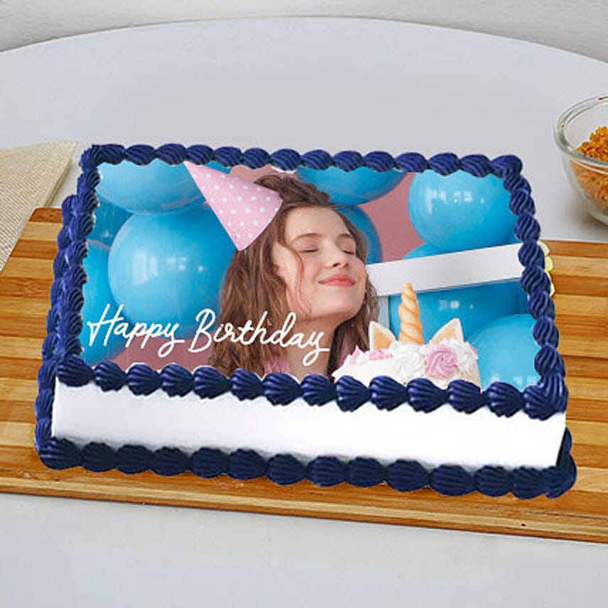 Birthday Photo Cakes | Birthday Cake With Photo & Name - FNP