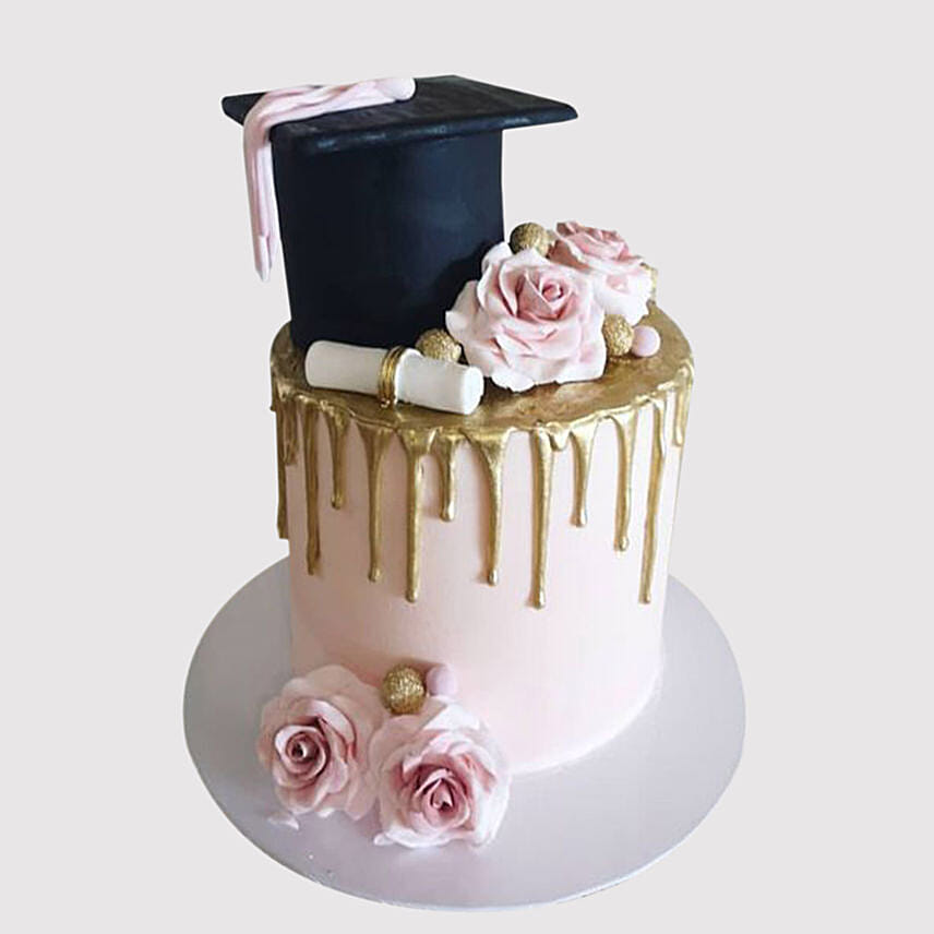 Online Congratulate On Graduation Red Velvet Cake Gift Delivery in UAE ...
