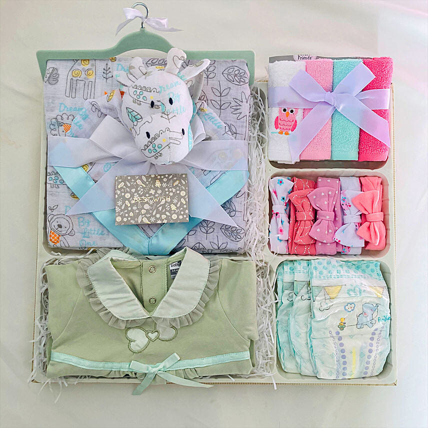 Online Ultimate New Born Baby Hamper Gift Delivery in UAE - FNP