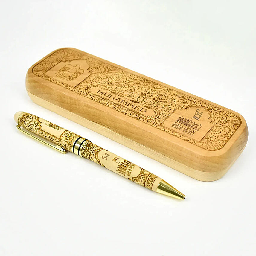 Online National Day Engraved Pen in Box Gift Delivery in UAE - FNP