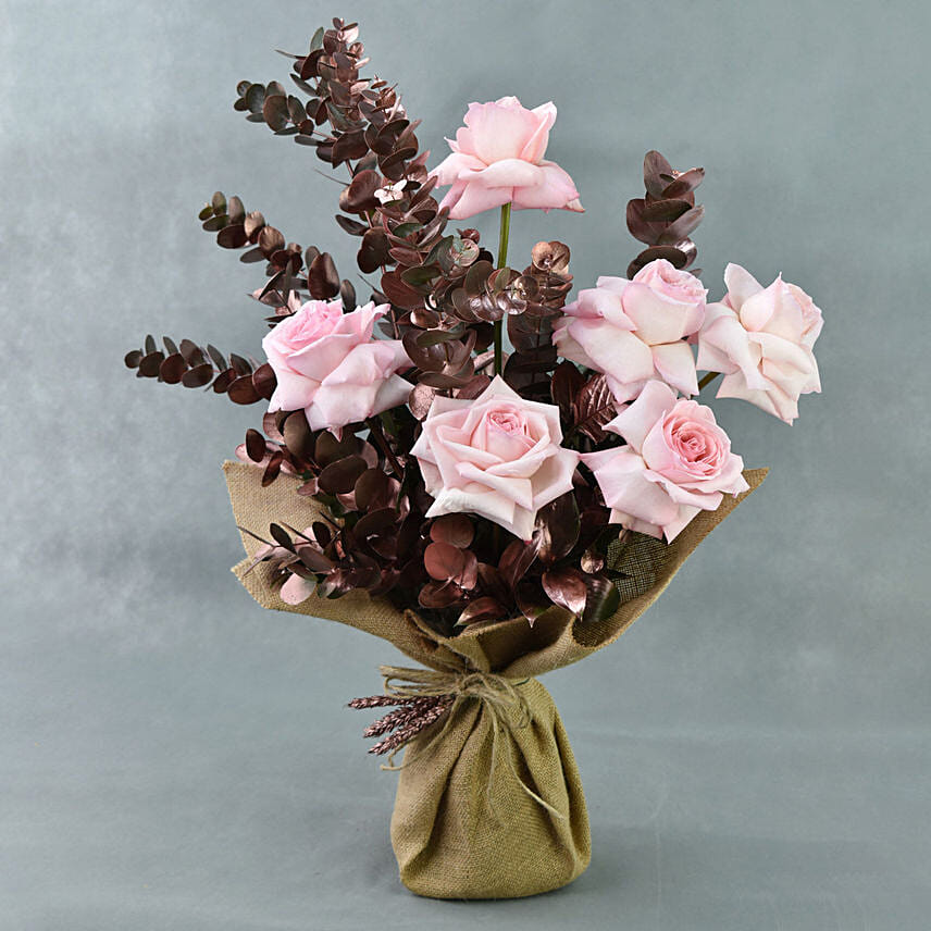 Online Fragrant Ohara Pink Rose Bouquet Gift Delivery in UAE - FNP