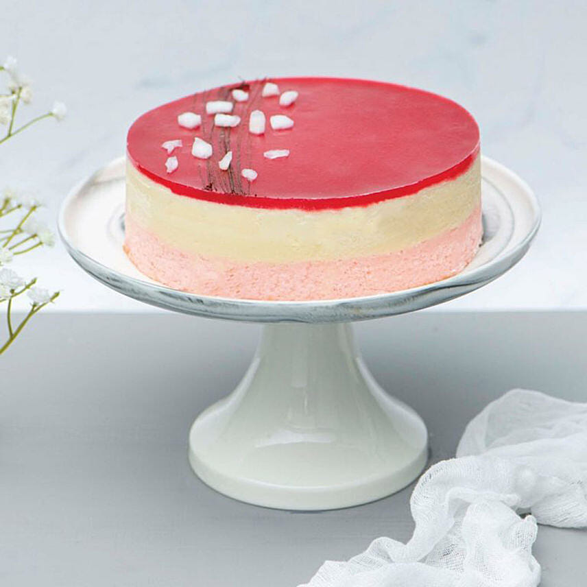 Online Fresh Raspberry Lychee Cake Gift Delivery in Singapore - FNP