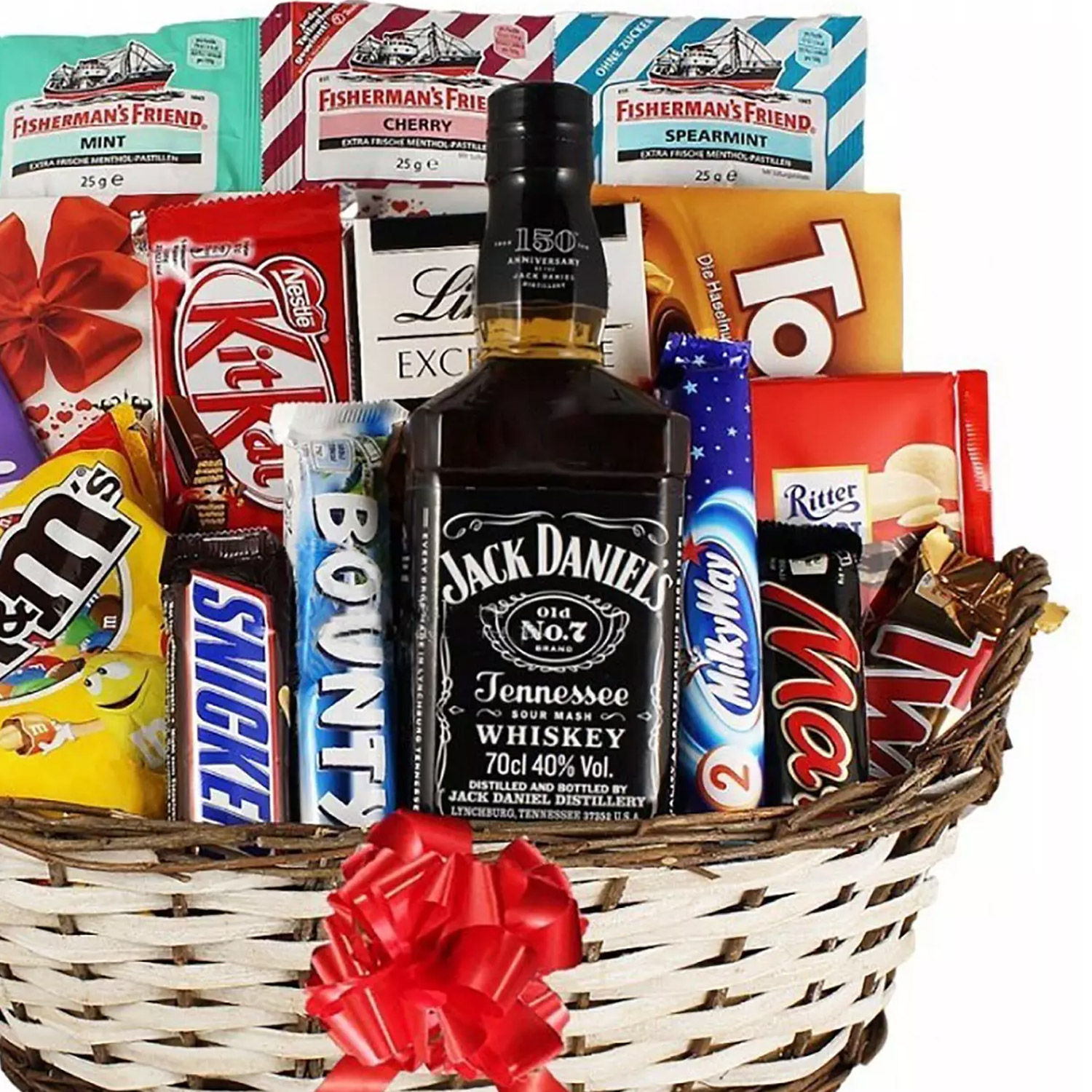 Online Exotic Snacks Whiskey Hamper Gift Delivery in Singapore - FNP