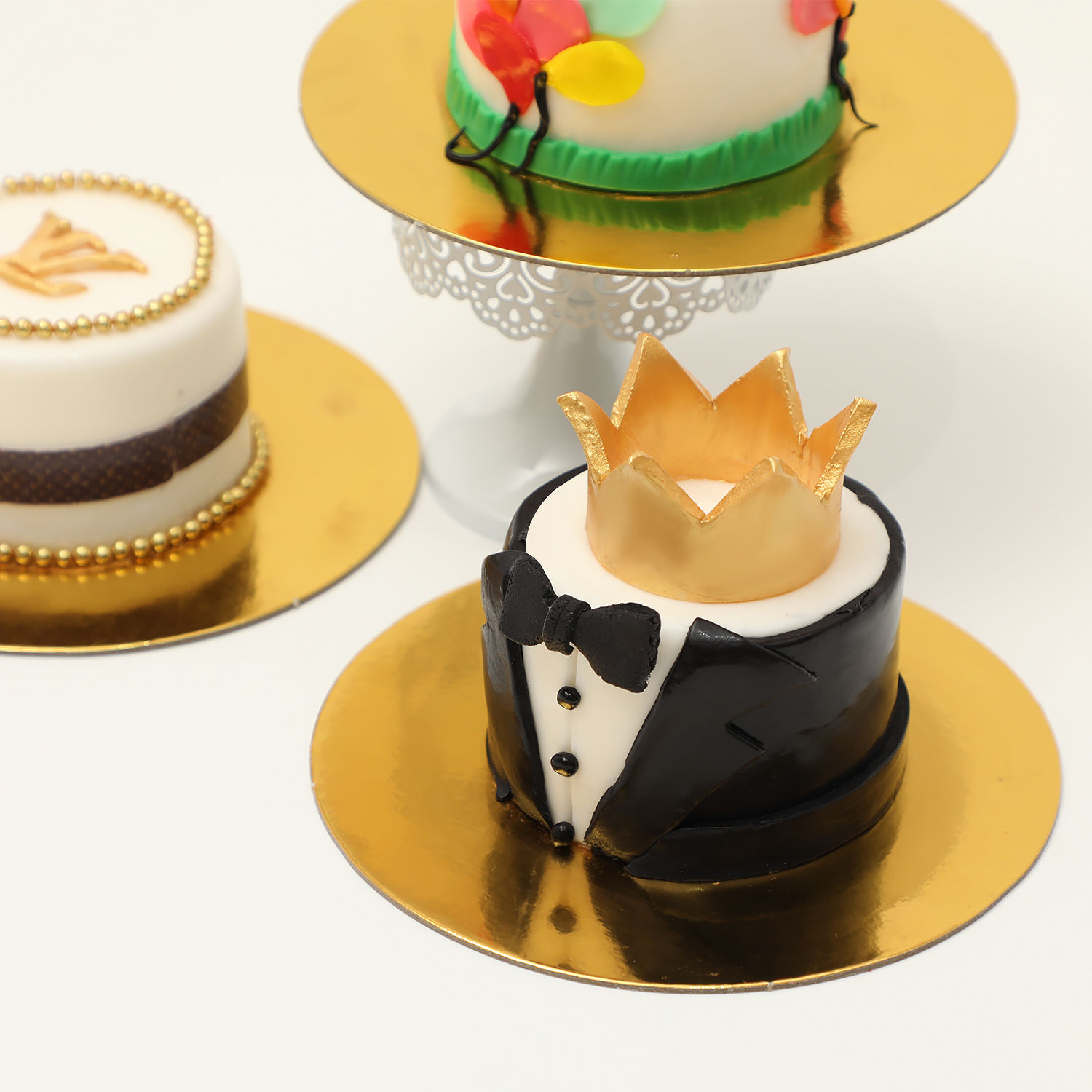 Online Trio Of Mono Cakes Gift Delivery in UAE - FNP