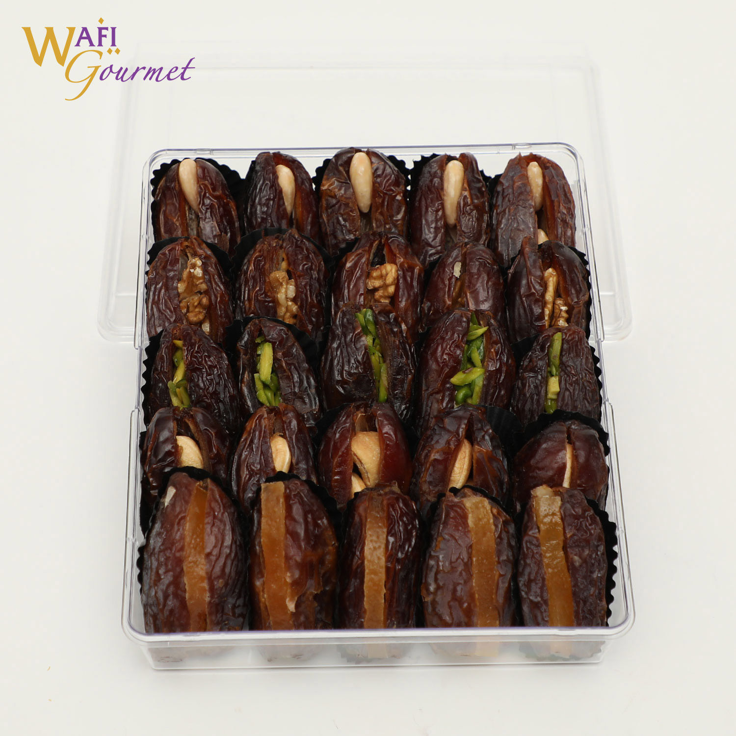 Online A Box Of Majdool Dates with Dry Nuts Filling 690g Gift Delivery ...