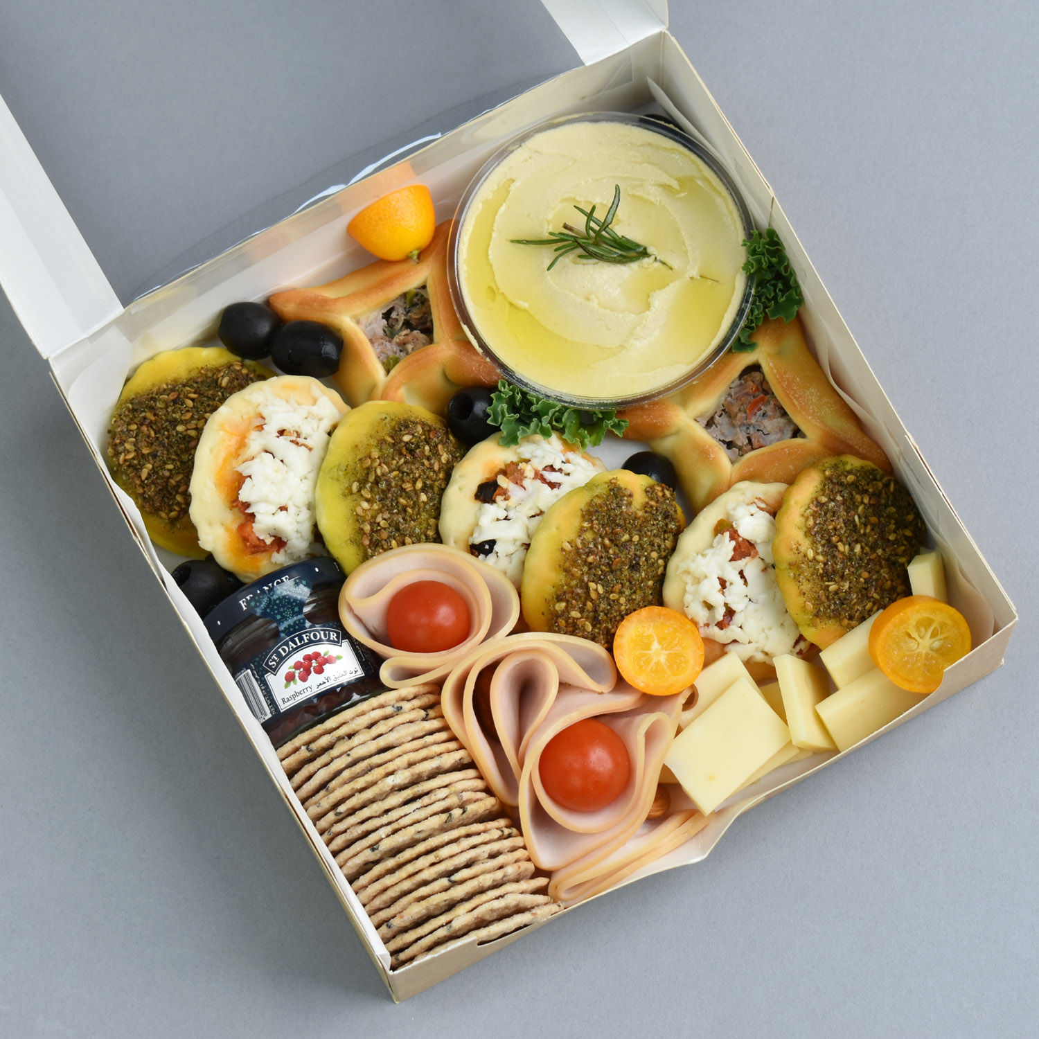 Online Breads and Dips Breakfast Box Gift Delivery in UAE - FNP